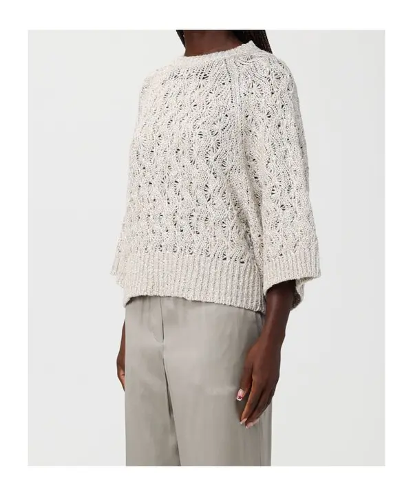 Brunello Cucinelli Open-knit Crewneck Jumper