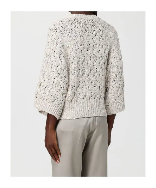 Brunello Cucinelli Open-knit Crewneck Jumper