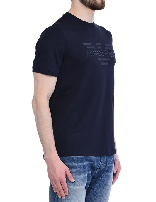 Emporio Armani Logo Pattern T-shirt
