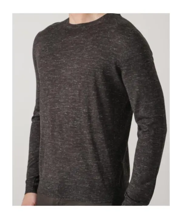 Zegna Crew Neck Sweater - Brown