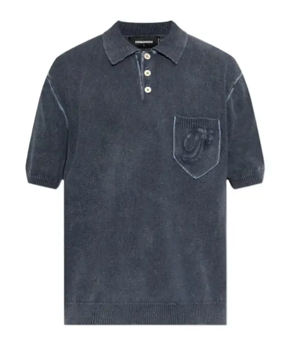 Dsquared2 Short-sleeve Pocket Polo Shirt
