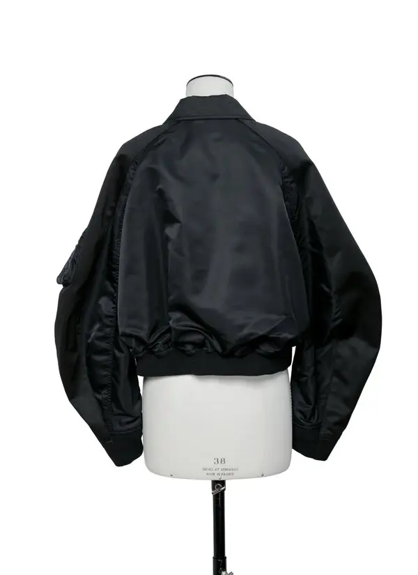 Sacai Twill Collared Zip-up Blouson