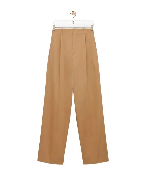 Loewe Wide-leg Trousers - Brown