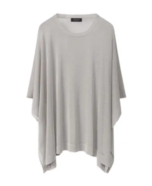 Fabiana Filippi Semi-sheer Knitted Cape