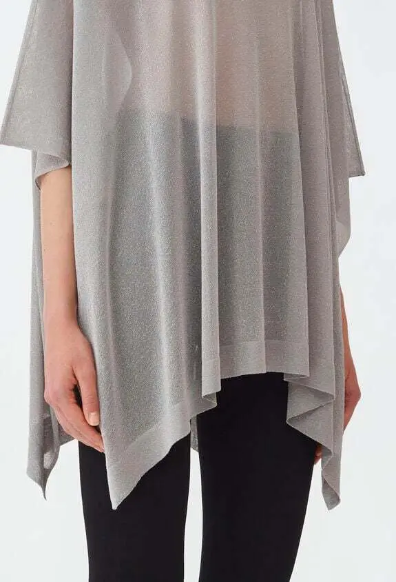 Fabiana Filippi Semi-sheer Knitted Cape