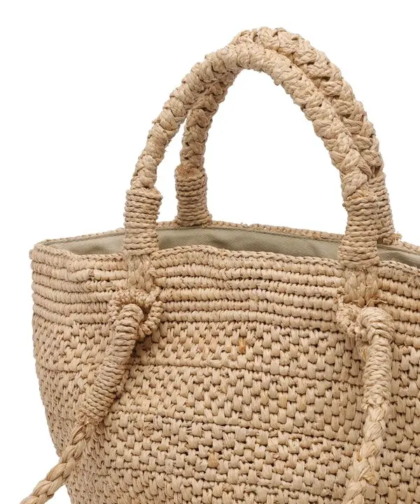 IBELIV Arona Woven Tote Bag - Tea
