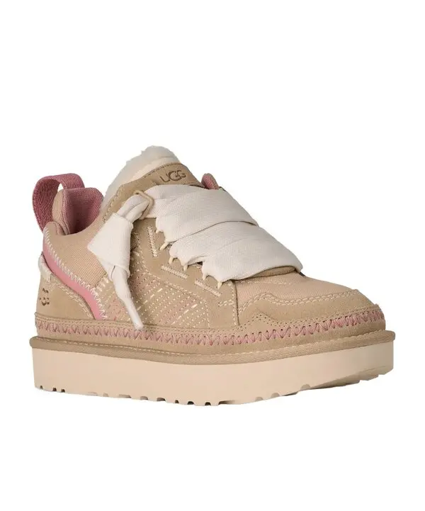 UGG Low-top Lace-up Sneakers - Nude