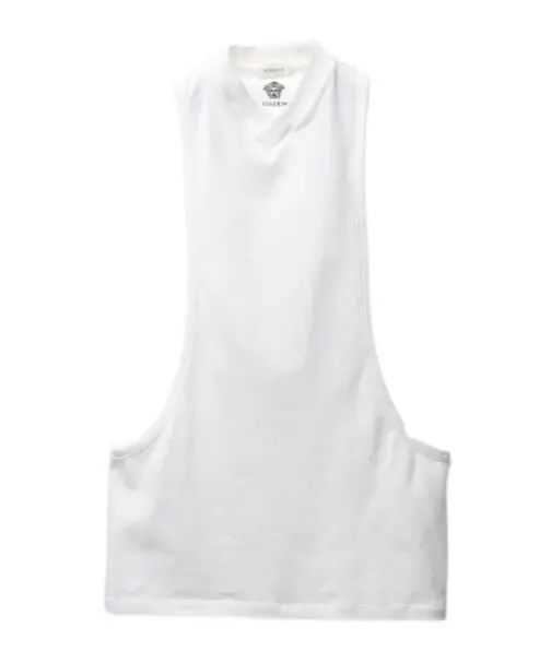 Versace Embroidered Stretch Tank Top - Not