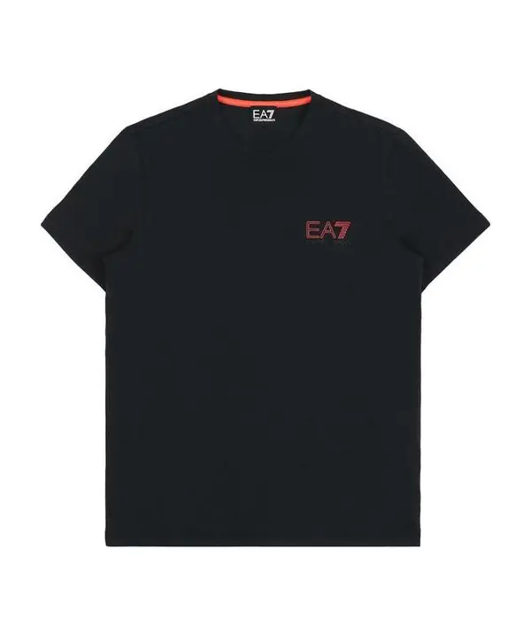 EA7 Logo T-shirt With Round Neck