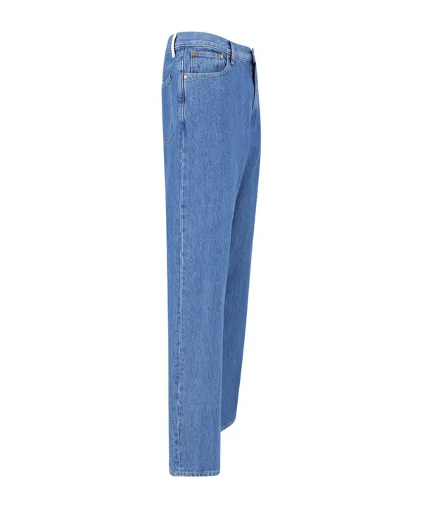 JIL SANDER High-rise Straight-leg Jeans - Blue