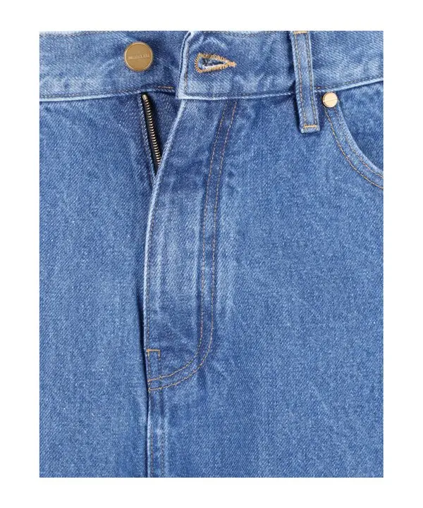 JIL SANDER High-rise Straight-leg Jeans - Blue