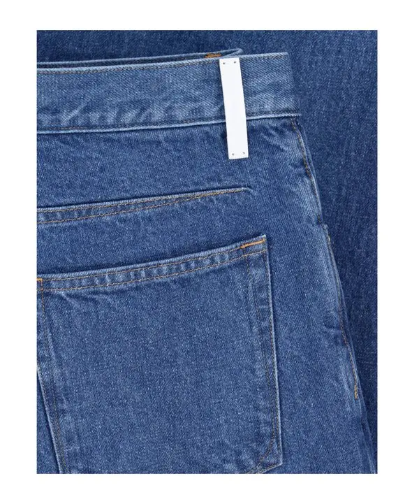 JIL SANDER High-rise Straight-leg Jeans - Blue