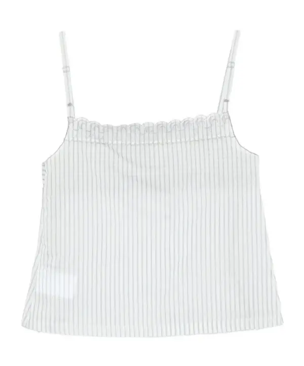 LOW CLASSIC Sleeveless Striped Top With Adjustable Straps - No