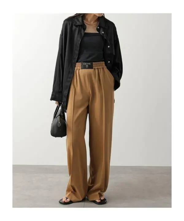 Celine Wool Twill Trousers