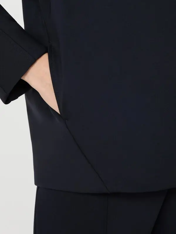 Max Mara Zip-up High Neck Sweatshirt