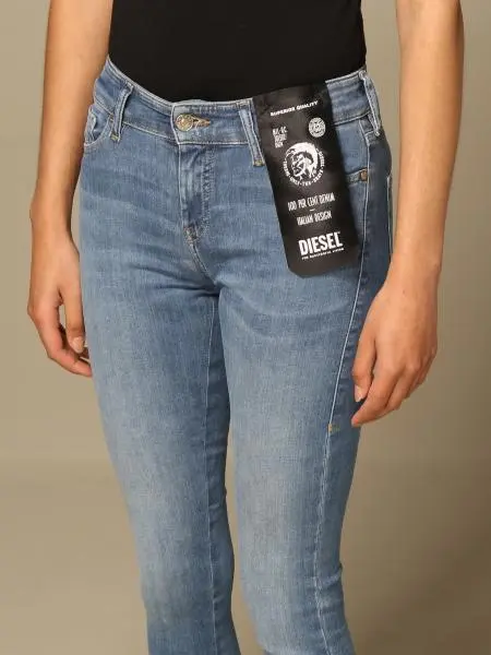 DIESEL® Slim-fit Regular-waist Jeans