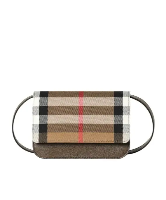Burberry Flap-over Shoulder/crossbody Bag