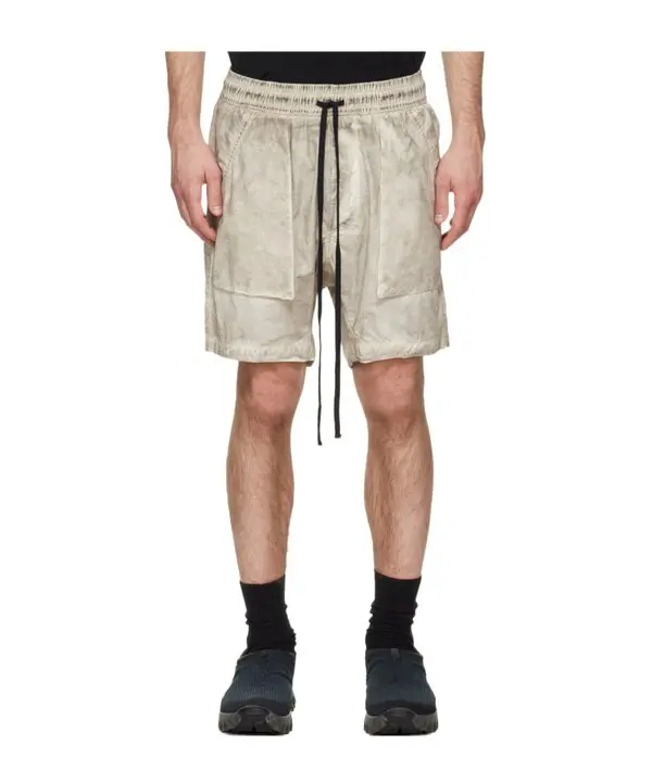 THOM KROM Drawstring Cargo Shorts