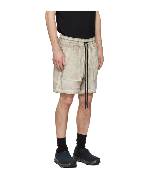 THOM KROM Drawstring Cargo Shorts