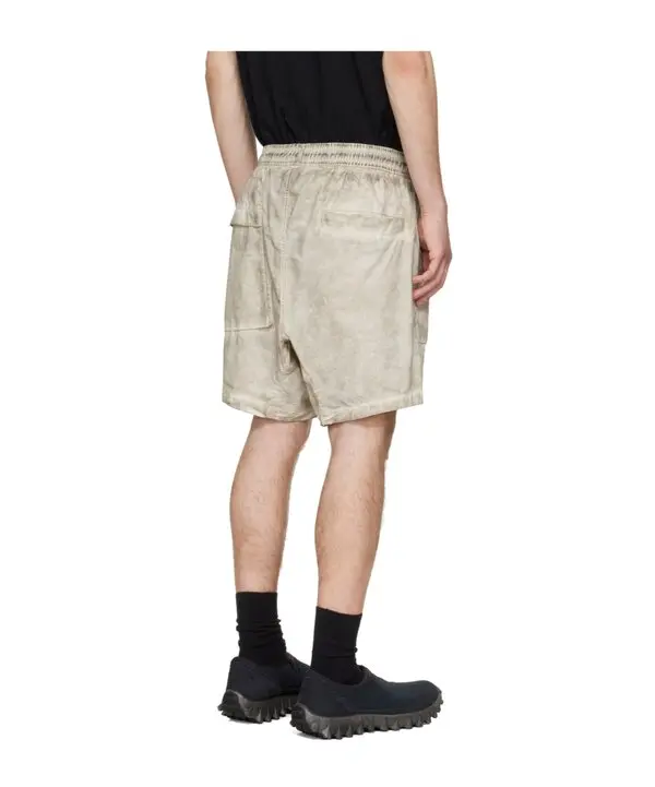 THOM KROM Drawstring Cargo Shorts