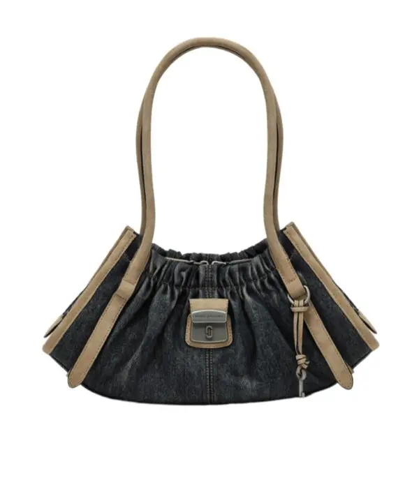 Marc Jacobs Small The Cristina Denim Suede Satchel Bag