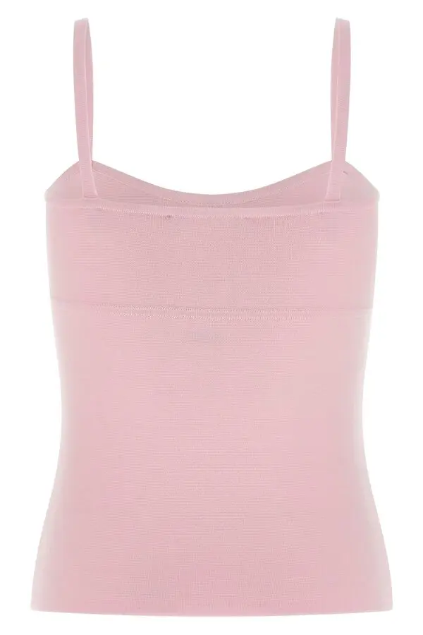 Max Mara Knitwear Sweetheart Neckline Camisole - Pink