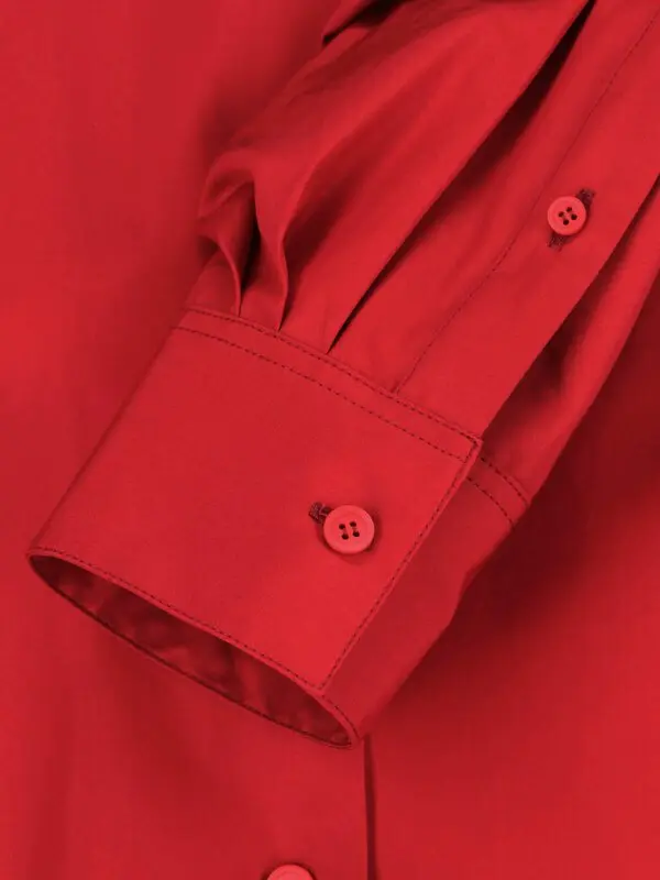 Loewe Curved Sleeved Shirt - Red
