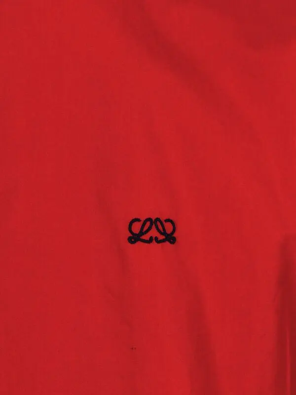 Loewe Curved Sleeved Shirt - Red