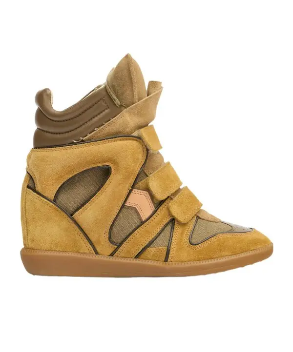 Isabel Marant Étoile Bekett Wedge Sneakers - Brown