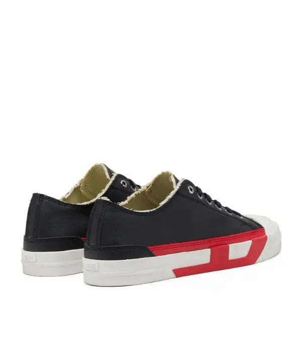 DIESEL® S-d-verse Low Ii Sports Sneakers - Black/red