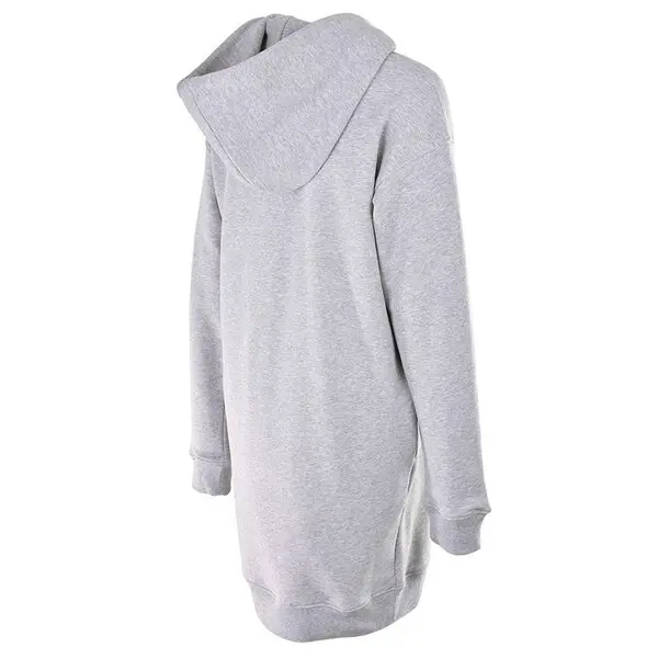 Moschino Printed Hooded Dress - Gray