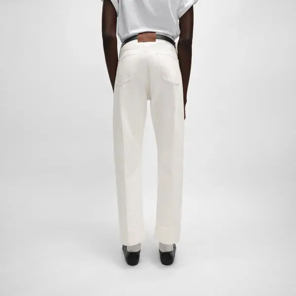 Celine Boyfriend Jeans In Cotton Denim