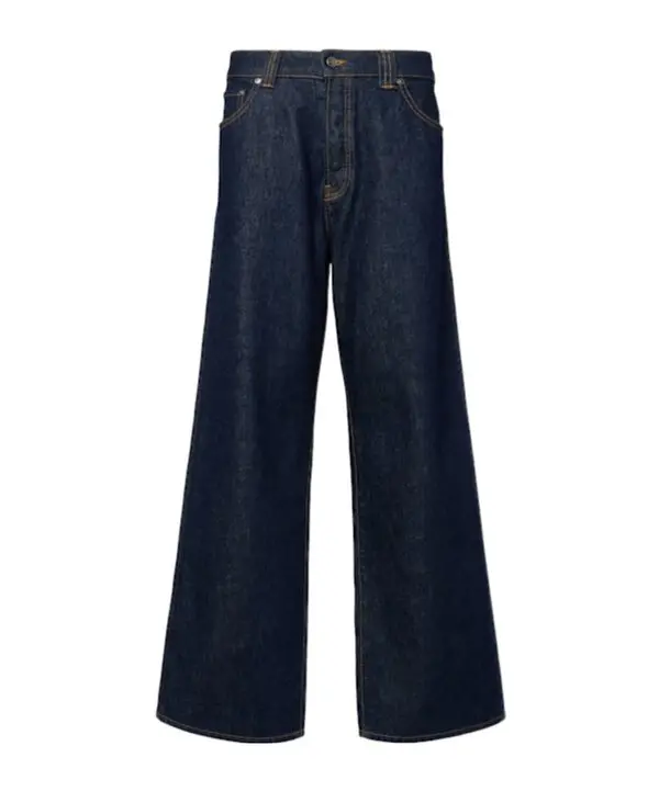 Khaite Winslow Wide Leg Jeans - Black