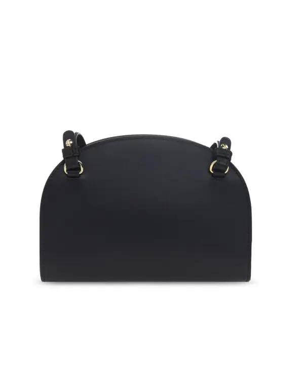 A.p.c. Demi Lune Leather Shoulder Bag - Black