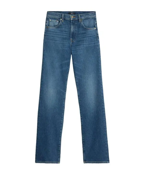 7 For All Mankind Tess Straight-leg Jeans - Blue