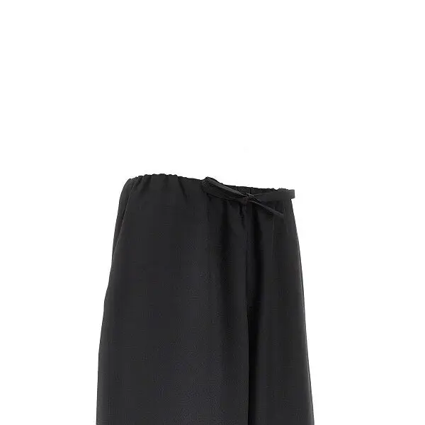 TOTEME Wide-leg Drawstring Trousers - No