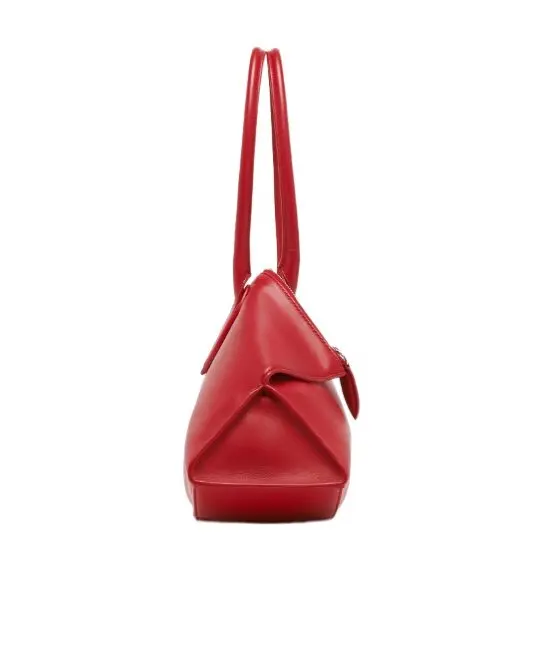 Alexander McQueen Manta Zip Shoulder Bag - Red