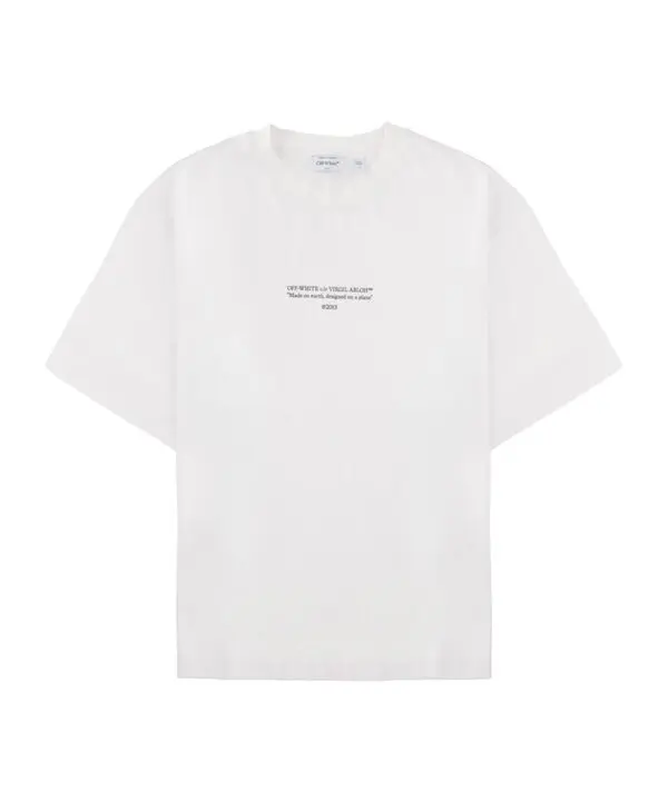 Off-White Logo Printed Crewneck T-shirt