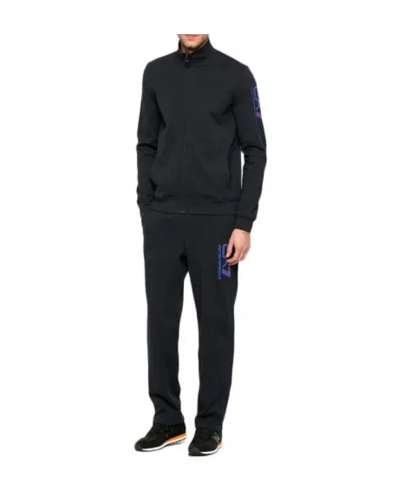 EA7 Dark Blue Sports Suit - Black