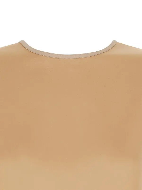 FORTE_FORTE Sleeveless V-back Top