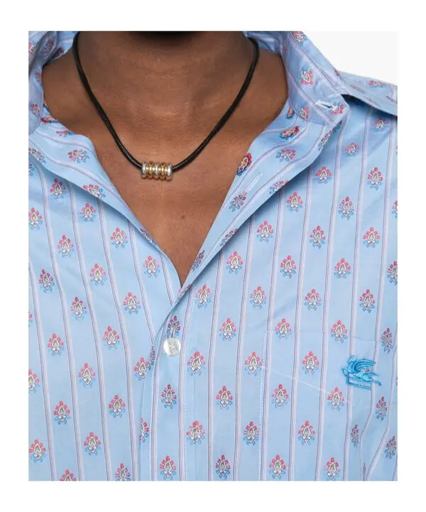 Etro Printed Striped Bodysuit