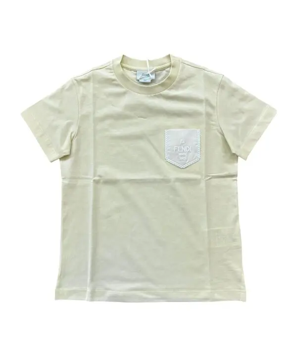 Fendi Chest-pocket T-shirt - White