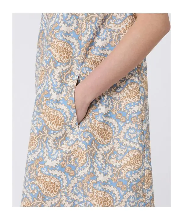 Max Mara Printed Cotton A-line Dress - No