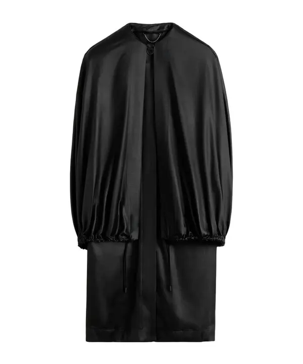 TOTEME Detachable Cape Evening Coat - Black