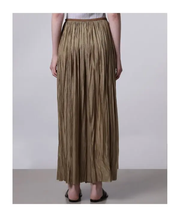 ROBERTO COLLINA Pleated Maxi Skirt