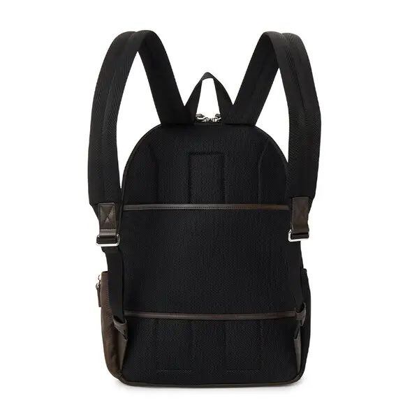 Bally Zippered Backpack With Exterior Pocket - Black