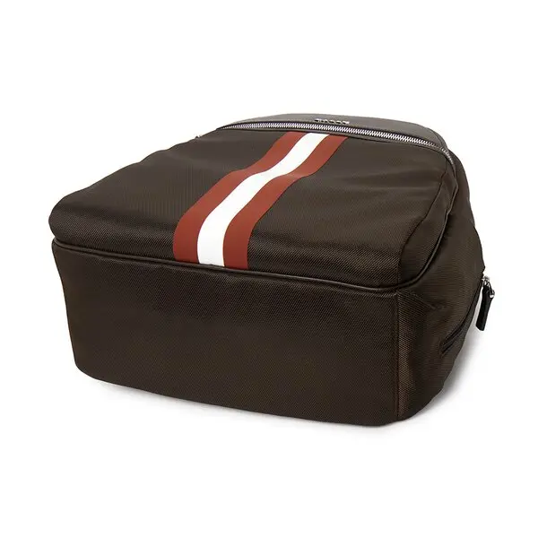 Bally Zippered Backpack With Exterior Pocket - Black
