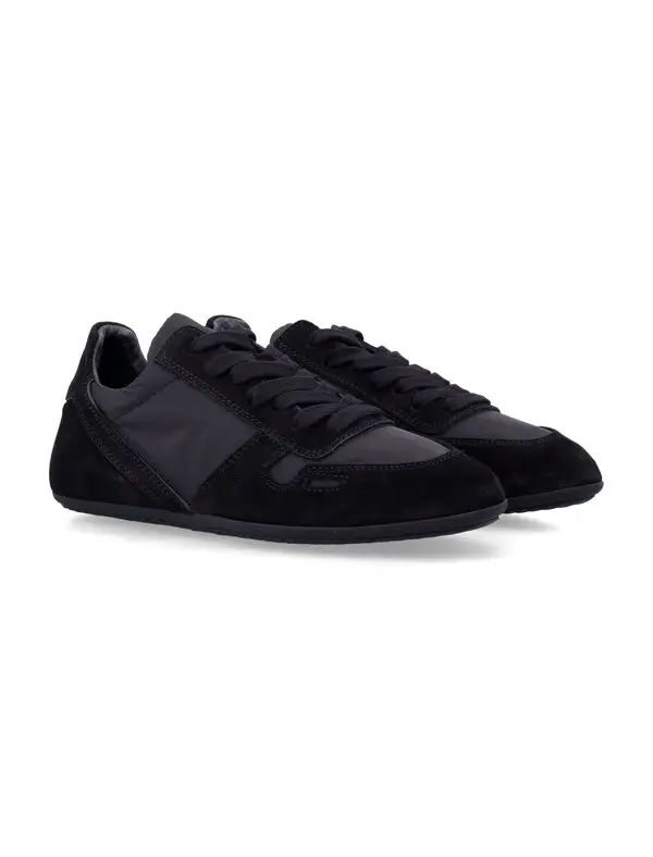 Rick Owens Minimal Low-top Sneakers - Black