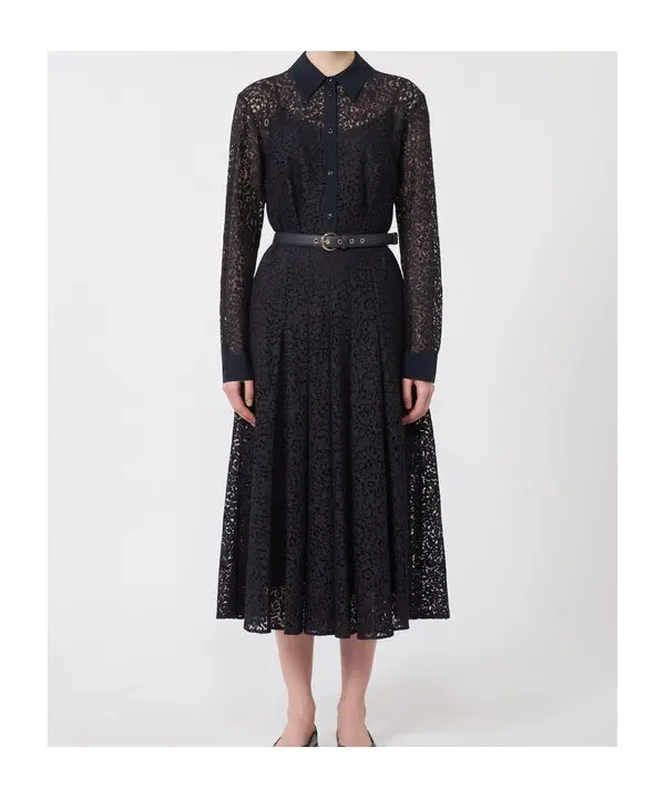 Max Mara Mstricordo" Lace Shirt Dress