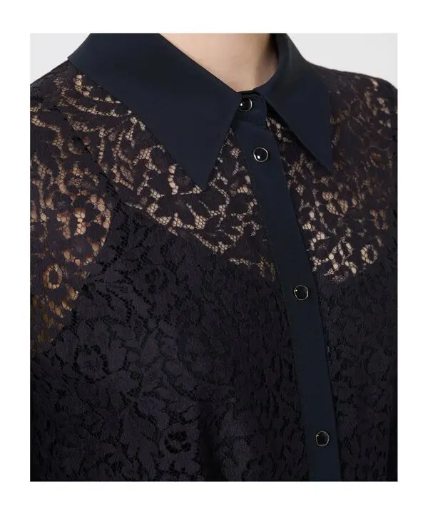 Max Mara Mstricordo" Lace Shirt Dress